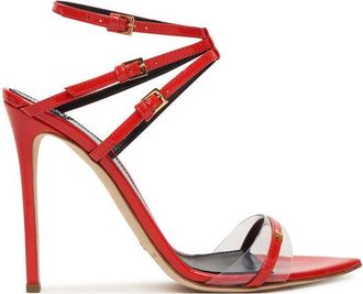 Elisabetta Franchi Sandalen SA49L61E2 Rot