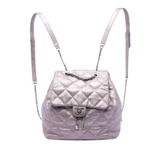 Chanel Pre-owned Lederrucksack - - Pre-owned - Damen - Rosa - ONE SIZE