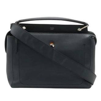 Fendi Pre-owned Dotcom Leder 2Way Handtasche Umh&auml;ngetasche - - Pre-owned - Damen - Blau - ONE SIZE