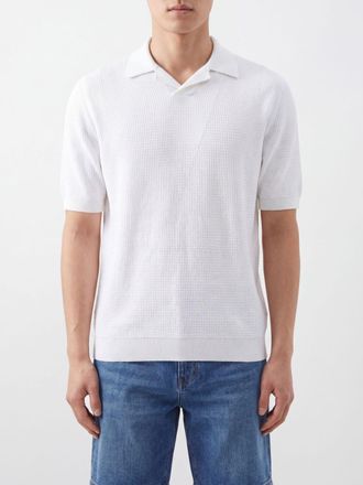 Ballantyne Polo Herren Farbe Wei&szlig;
