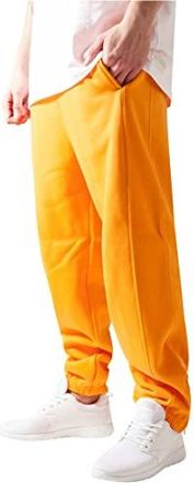 Urban Classics Sweatpants, Pantalon De Sport Coupe Large Homme, Orange (Orange), Taille S