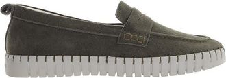 bernie mev. TW Merrit pour Femmes Mocassins en Cuir suédé (Taupe, Système Taille Chaussures EU, Adulte, Femme, Numérique, Moyen, 36)
