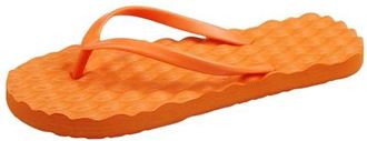 Generic Schlappen Tongs pour femme - Confortables et légères - Antidérapantes - Semelle fixe - Pour la piscine et la mer - Pour lété - Pour lextérieur, Orange