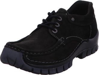 Wolky Comfort Schnürschuhe Fly - 16000 Nubukleder schwarz - 42