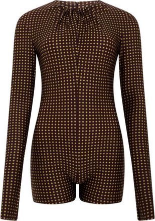 Philosophy di Lorenzo Serafini Femme, Combinaisons et Ensembles, Brun, Taille: 36 FR Combinaison Courte