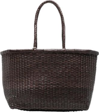 Dragon Diffusion Femme, Sacs, Brun, Taille: ONE Size B Weave Big Tote