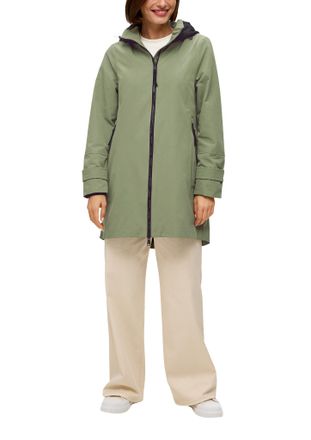 s.Oliver Mantel mit Logo-Rei&szlig;verschluss