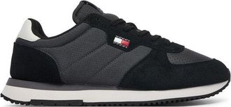 Tommy Jeans Sneakers Tj Runner Flag Mix EM0EM01774 Schwarz