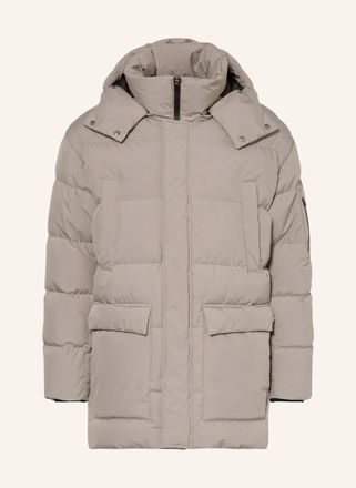 Herno Herno Daunenparka Mit Abnehmbarer Kapuze grau