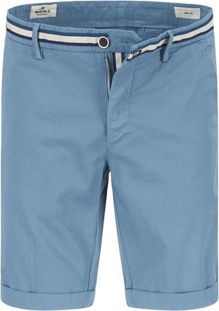 Mason's Herren Shorts blau Baumwolle