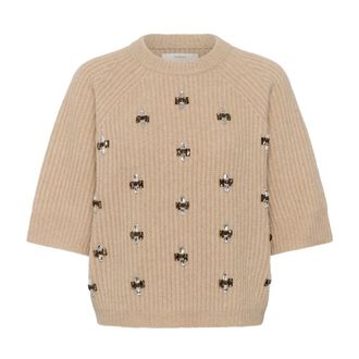 Inwear Maille - Femme - Pulls - Beige - Taille: 42 FR
