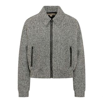 Michael Kors Baumwollmischung Tweed Jacke - - Jackets - Damen - Mehrfarbig - M