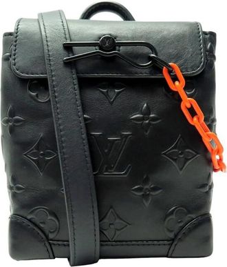 Louis Vuitton Crossbody Bags - NEUE LOUIS VUITTON NANO STEAMER M58707 SCHWARZE MO - Gr. unisize - in Schwarz - f&uuml;r Damen