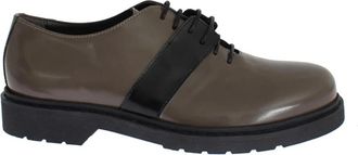 Jeffrey Campbell Schn&uuml;r-Oxford-Schuhe aus Leder - - Shoes - Damen - Grau - 36 EU