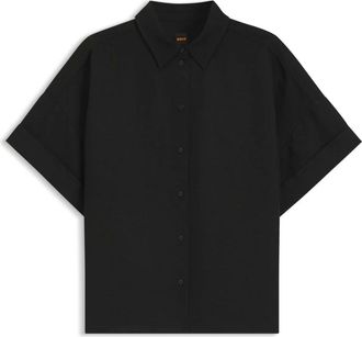 HUGO BOSS Damen, Blusen & Hemden, Schwarzk, XLGr&ouml;&szlig;e