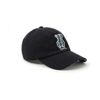 Iceberg Homme, Accessoires, Noir, Taille: ONE Size Casquette de baseball avec application dours