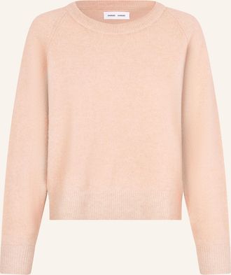 Samsøe & Samsøe Samsøe Samsøe Pullover Nor O-N Short Mit Alpaka rosa
