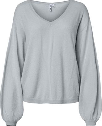 Pieces Pcnaomi Ls V-Neck KNT Noos Bc