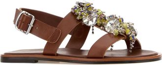 Dries Van Noten Burgundy Sandali Sandal