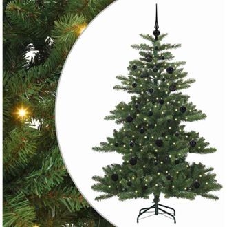 vidaXL K&uuml;nstlicher klappbarer Weihnachtsbaum 150 cm PVC und Stahl vidaXL