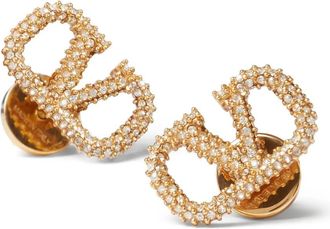 Valentino Garavani Femme, Accessoires, Jaune, Taille: ONE Size VLogo Signature Earrings