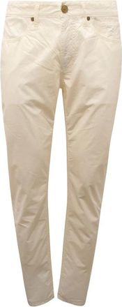 Jeckerson Homme, Pantalons, Blanc, Taille: W35 Jordan Slim Fit Pantalons