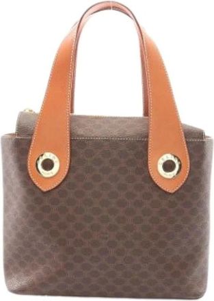 Celine Sac &agrave; main vintage Pre-owned - Femme - Pre-owned - Brun - Taille: ONE Size