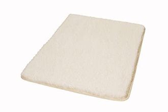 Kleine Wolke 4071202539 Seattle Tapis de bain Polyester Nature 55 x 65 x 2 cm
