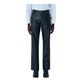 Maison Margiela Beschichtete Hose - - Trousers - Herren - Schwarzk - W33