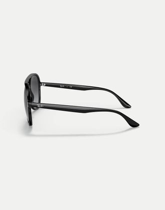 Ray-Ban Rb4376 - Lunettes de soleil pilote &agrave; verres gris - Noir