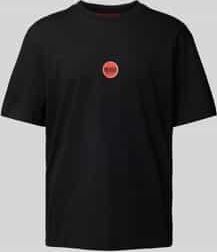 HUGO BOSS T-Shirt mit Label-Print Modell Derdcho