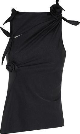 Coperni Femme, Tops, Noir, Taille: 40 FR Flower Top