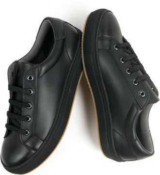 Will&rsquo;s Vegan Store Damen vegan Sneaker Ny Schwarz