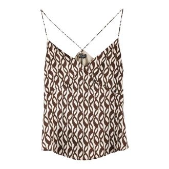 Liu Jo Femme, Tops, Multicolore, Taille: 40 FR Top sans manches