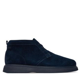 Tommy Hilfiger Schn&uuml;rschuhe Tommy Hilfiger Comfort Suede Chukka FM0FM06074 Dunkelblau