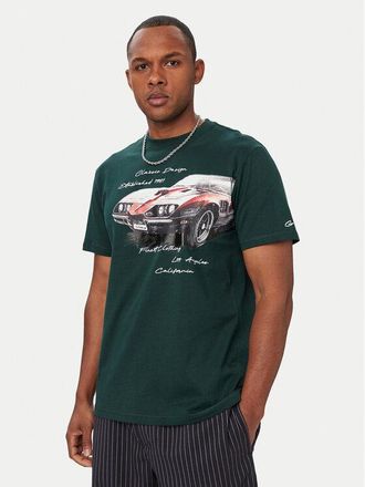 Guess T-Shirt M6YI45 K4231 Dunkelgr&uuml;n Regular Fit