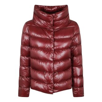 Herno Femme, Vestes, Rouge, Taille: 36 FR Veste Rembourr&eacute;e