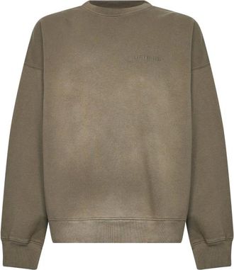 Golden Goose Homme, Sweatshirts et sweats &agrave; capuche, Beige, Taille: L Crewneck SweaT-shirt