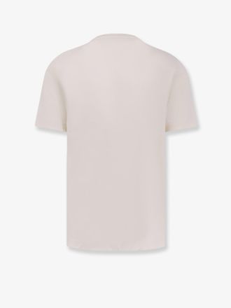 HUGO BOSS Mens Cotton T-Shirt White T-Shirts And Polos