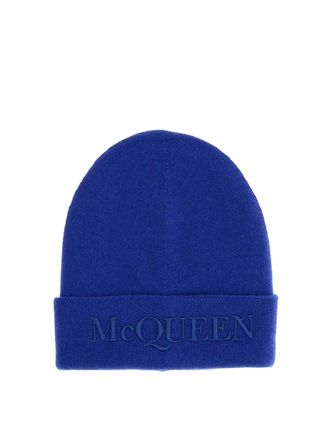 Alexander McQueen Chapeau - Bleu
