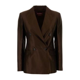 Max Mara Peccati Blazer - - Jackets - Damen - Braun - XL