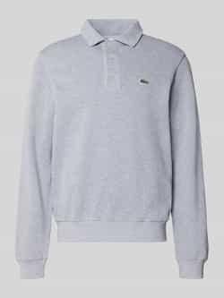 Lacoste Regular Fit Sweatshirt aus reiner Baumwolle