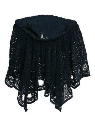 Chlo&eacute; bustier crop - Bleu