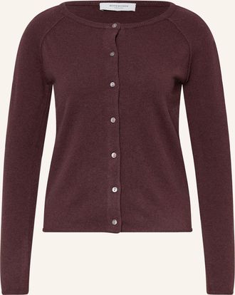 Rosemunde Strickjacke Laica Mit Cashmere rot