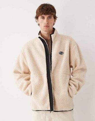 DC Vault - Polaire &agrave; fermeture &eacute;clair - Gr&egrave;ge-Neutre