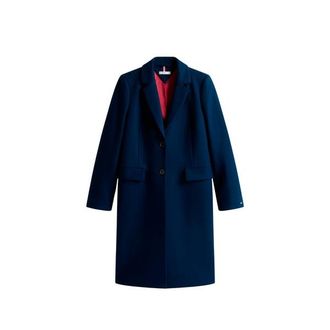 Tommy Hilfiger Manteau droit avec cachemire