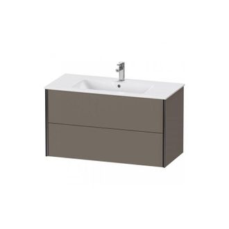 Duravit XViu 4127 Waschtischunterbau wandh&auml;ngend, 2 Schubk&auml;sten, - Duravit