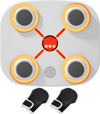Generico Programmierbarer Boxtrainer, Indoor-Trainingsausr&uuml;stung mit 3 Geschwindigkeiten, mit LED-Licht, intelligenter Musik-Boxtrainer, f&uuml;r Kinder, Jugendlich
