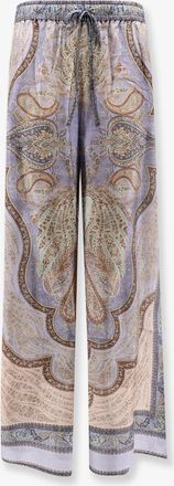 Zimmermann Wanderlust Relaxed silk trousers - ZIMMERMANN - gender_Woman