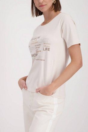 Monari T-Shirt 410466 Strasssteine sorgen f&uuml;r glamour&ouml;se Akzente
